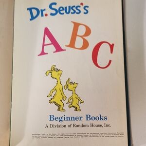 Dr. Seuss | Accents | Vintage Dr Seusss Abc Beginner Books Book Club ...